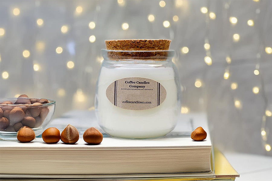 Hazelnut Coffee Cozy Glow Candle – Coffee Candles Co.